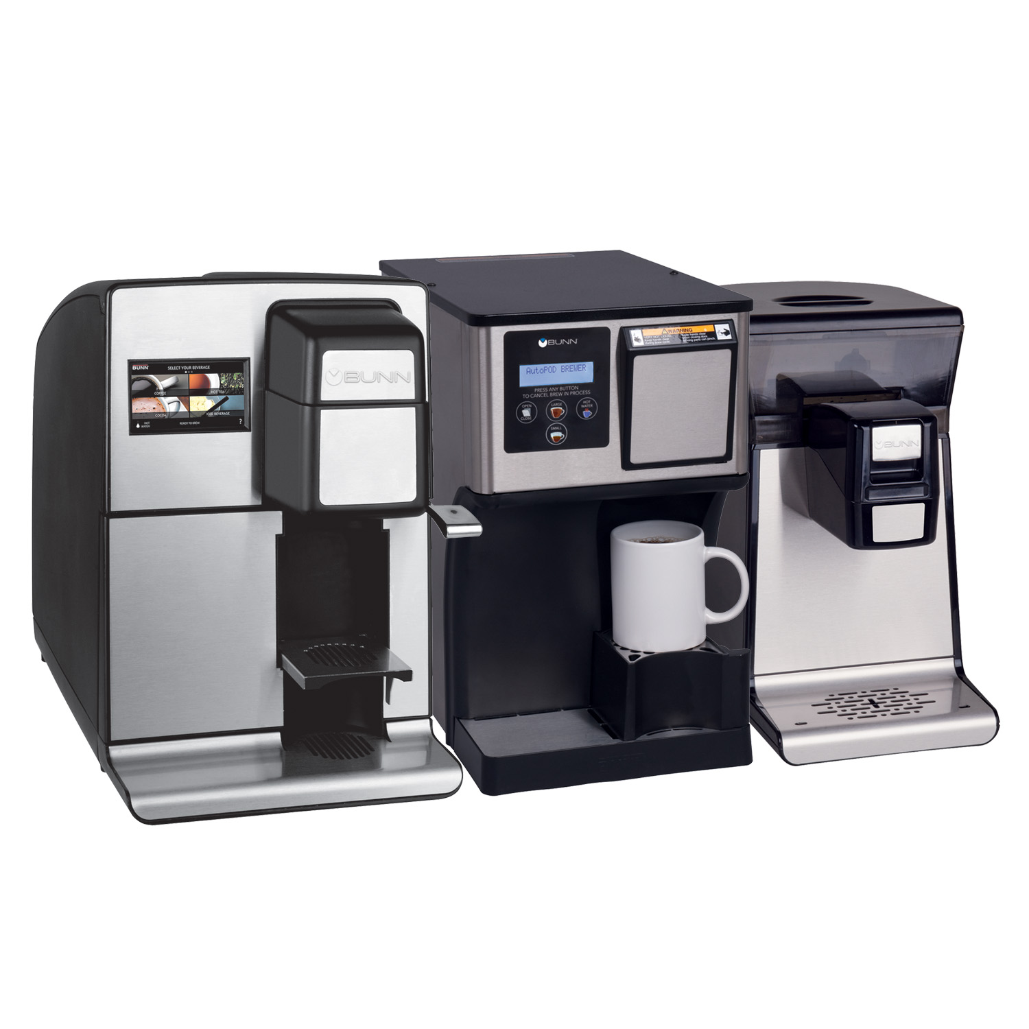Manual Bunn 42300.0001 My Cafe AP Auto Eject Commercial Coffee Pod ...