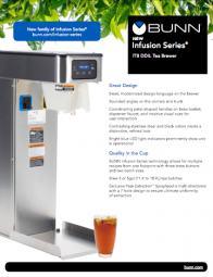 BUNN Literature Library - Brochures & Catalogs