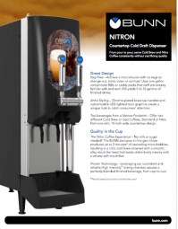 BUNN Literature Library - Brochures & Catalogs